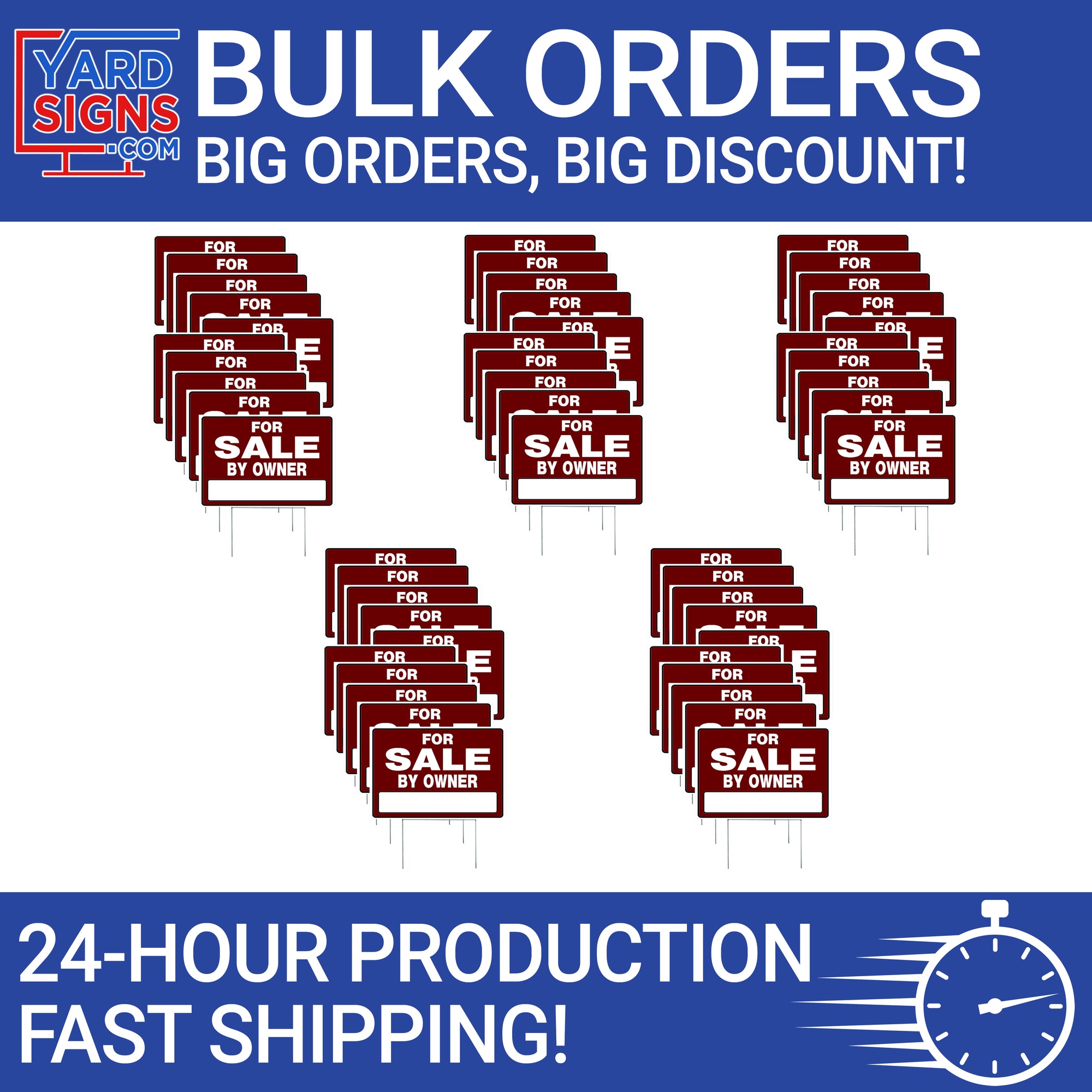 Real Estate Business Contractor Political School Other Bulk Orders ...