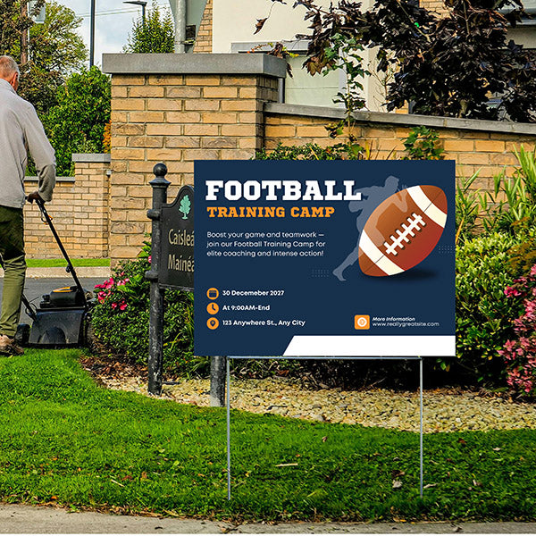 Custom Yard Signs & Lawn Signs, Fast Free Shipping | Yardsigns.com