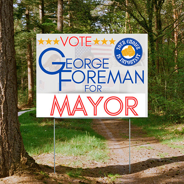 Custom Yard Signs & Lawn Signs, Fast Free Shipping | Yardsigns.com