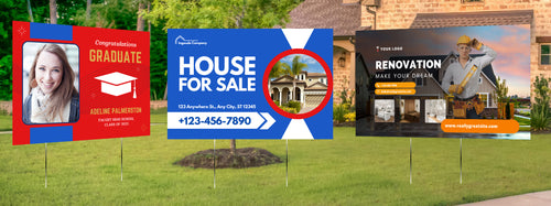 Custom Yard Signs For Sale - High-Quality, Affordable & Fast
