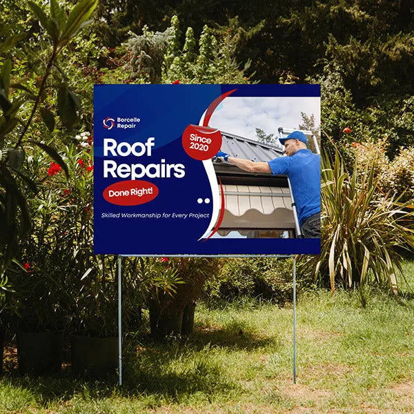 Roofers Signs - Roof Repairs